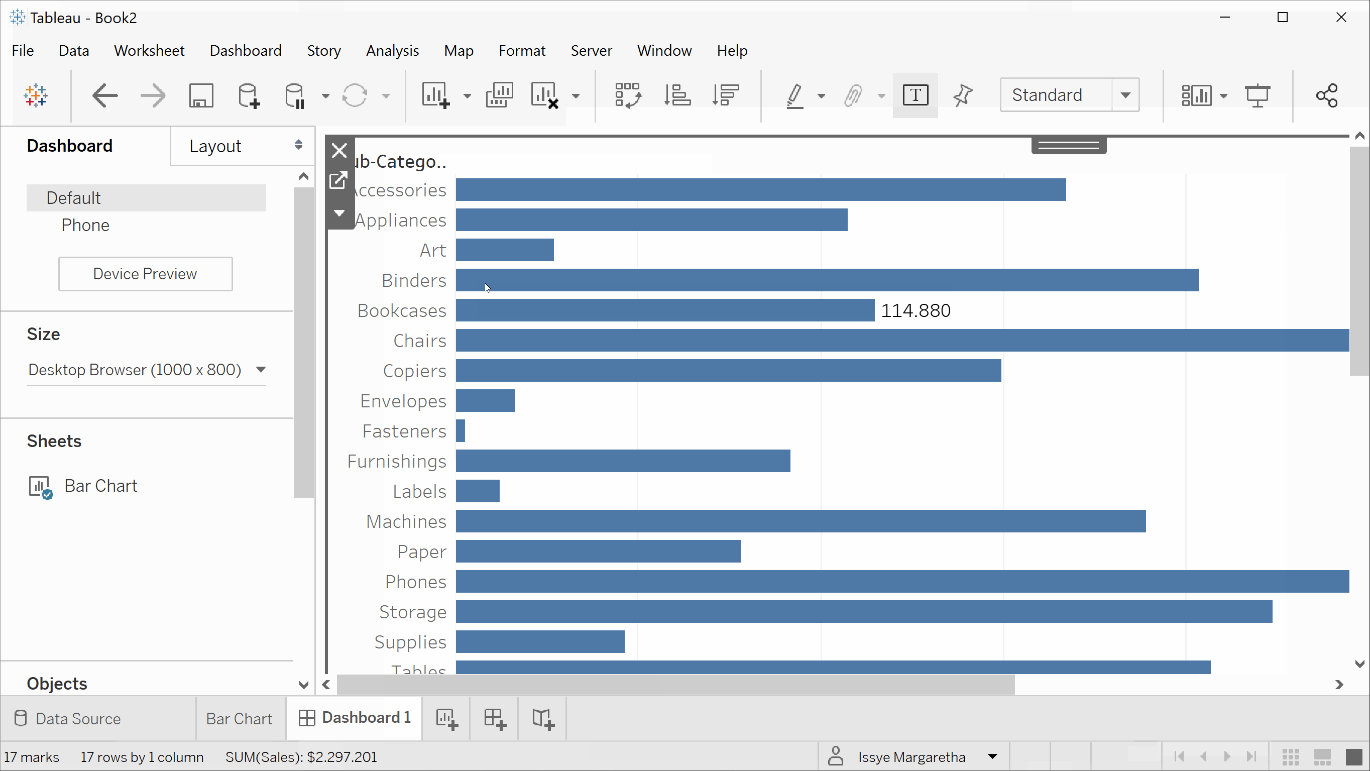 5 Ways To Level Up Your Bar Chart Using Tableau Parameter Actions